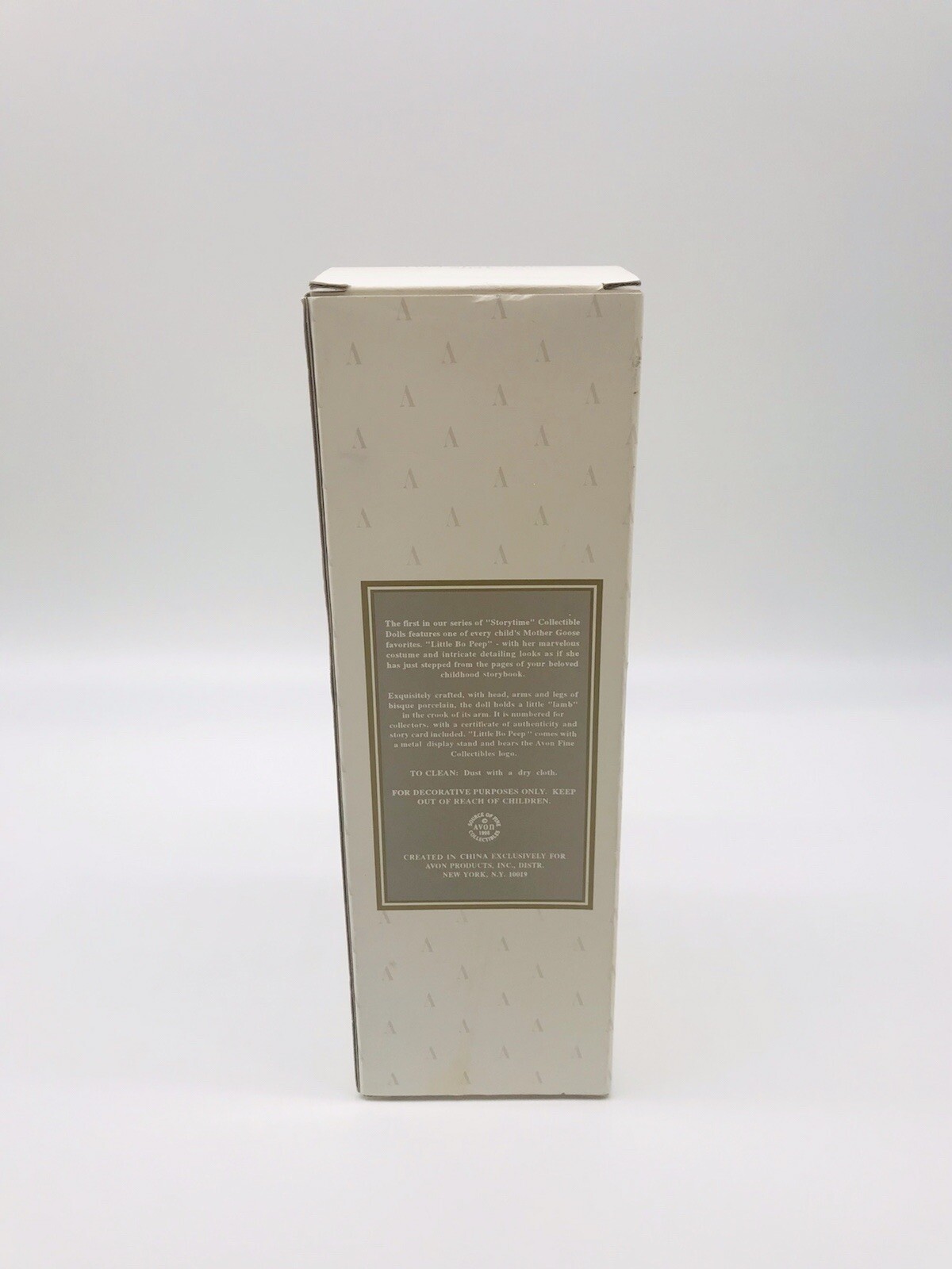 Avon Fine Collectibles Storytime 12" Doll Collection Little Bo Peep New ...