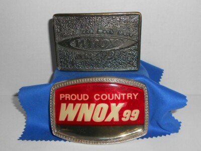 1970s WNOX Radio 99 Belt Buckles | eBay