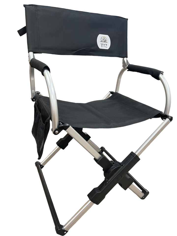 YTZ Outdoor Pico Arm Chair, Folding Director's Chair with Carry Bag ...