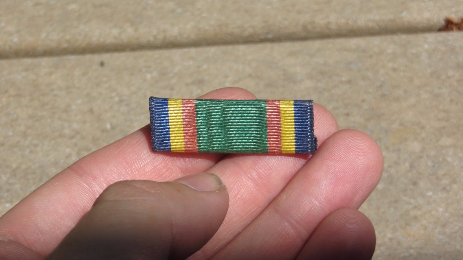 WW2 ORIGINAL USN USMC Navy Marine Corps Unit Commendation Medal Ribbon ...