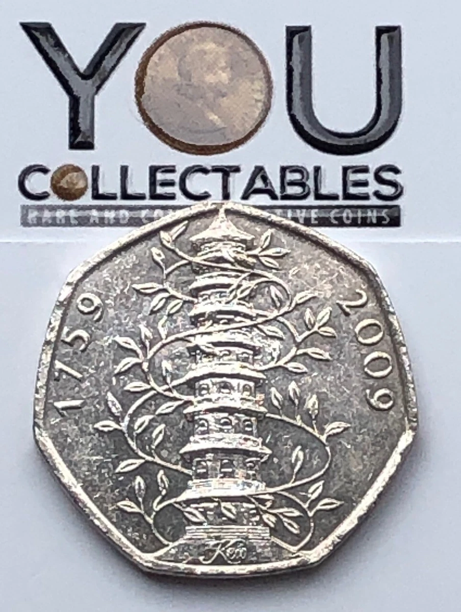 Kew Gardens 50p Mintage | Fasci Garden