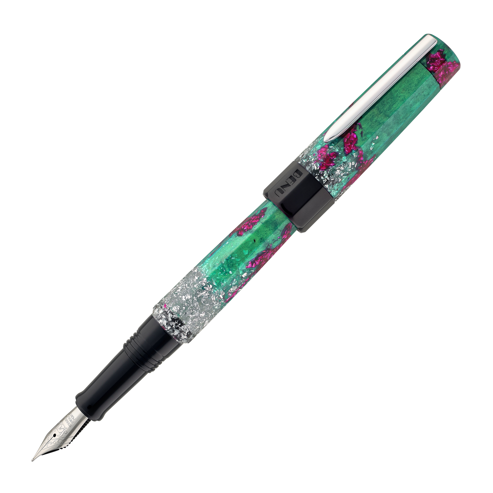 Benu Euphoria Fountain Pen in Pink Guava - Broad Point - NEW in ...
