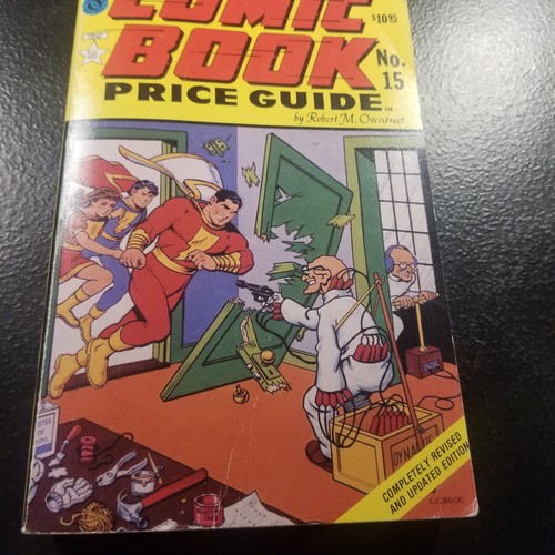 Overstreet comic book price guide 1985-1986 Captain Marvel Shazam Cover ...