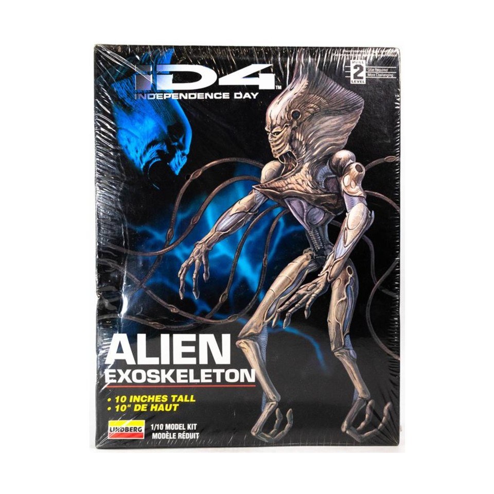 Lindberg Sci-fi Model Independence Day - Alien Exoskeleton SW (VG/New ...
