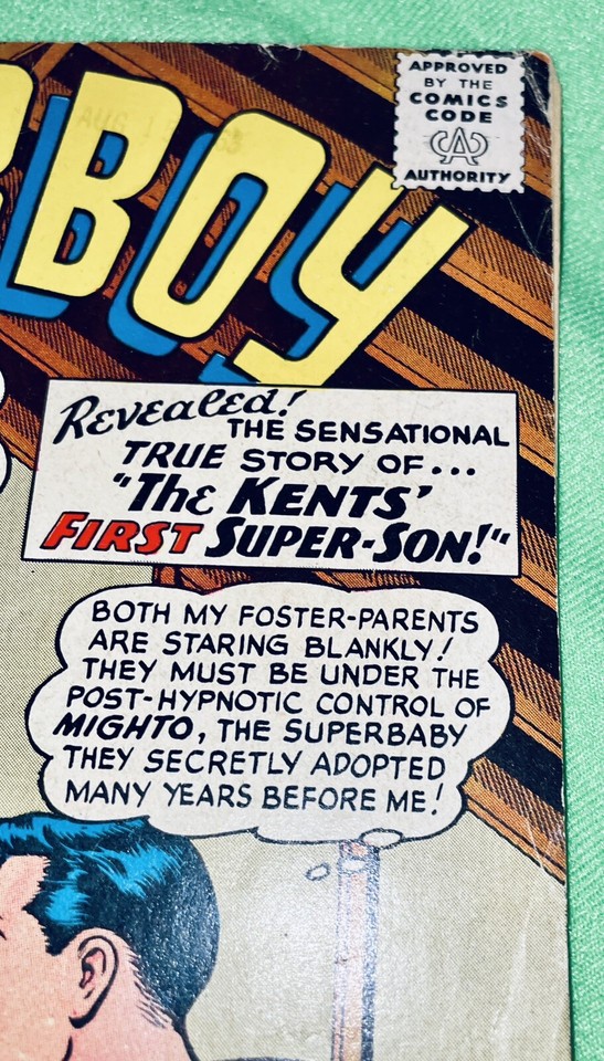 DC NATIONAL COMICS SUPERBOY #108 "THE KENT'S FIRST SUPER-SON" OCT 1963 ...