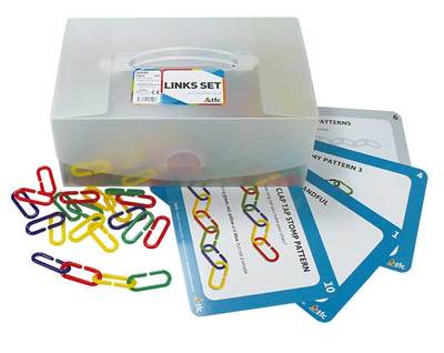 Links Set with Activity Cards 519p Maths Games Teacher Resource Linking ...
