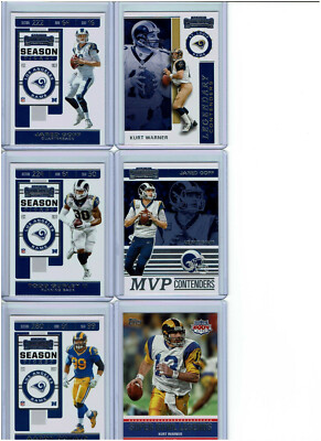 2019 Contenders Football Los Angeles Rams Team Set (3) Base Cards +Plus ...