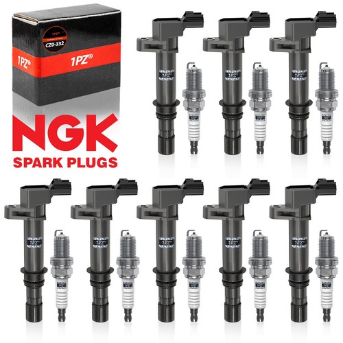 8x Ignition Coil Set For Dodge Jeep Mitsubishi V6 3.7L V8 4.7L OE#UF270 ...