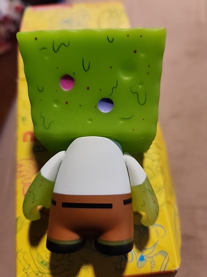 Kidrobot Nickelodeon SpongeBob Green 3" Figure NYCC New In The Box | eBay