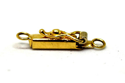 14K Solid Gold Clasp with Safety Lock | eBay
