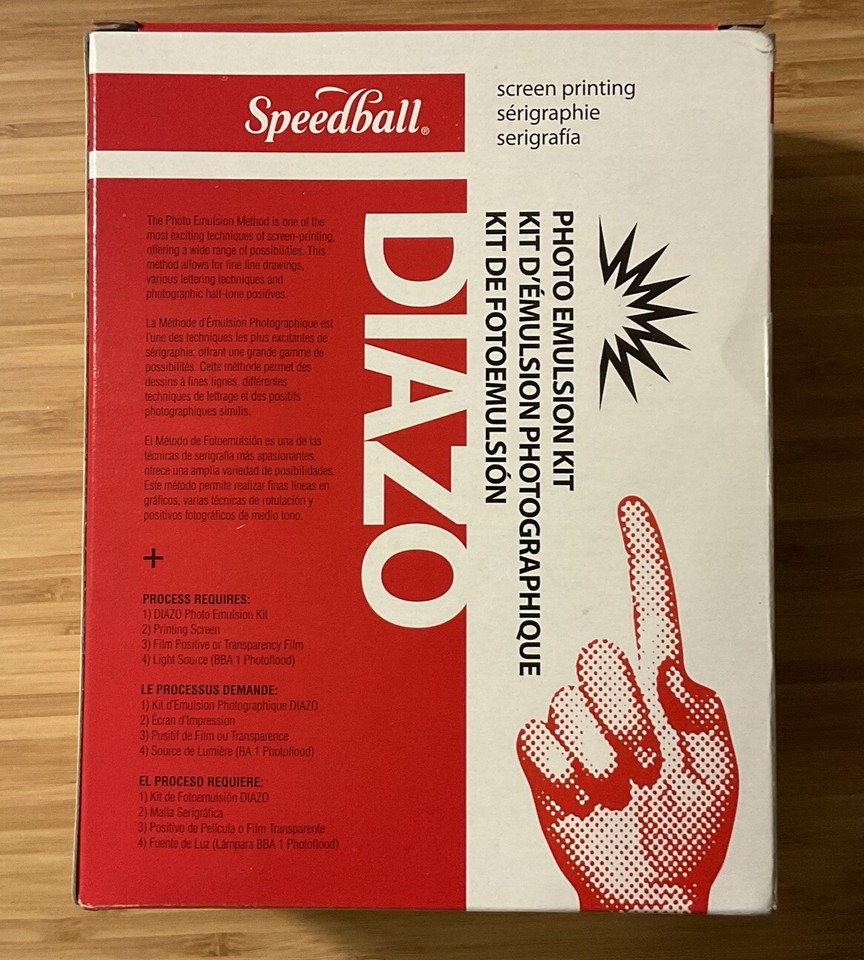 Speedball Diazo Photo Emulsion Kit - set of 3 | eBay