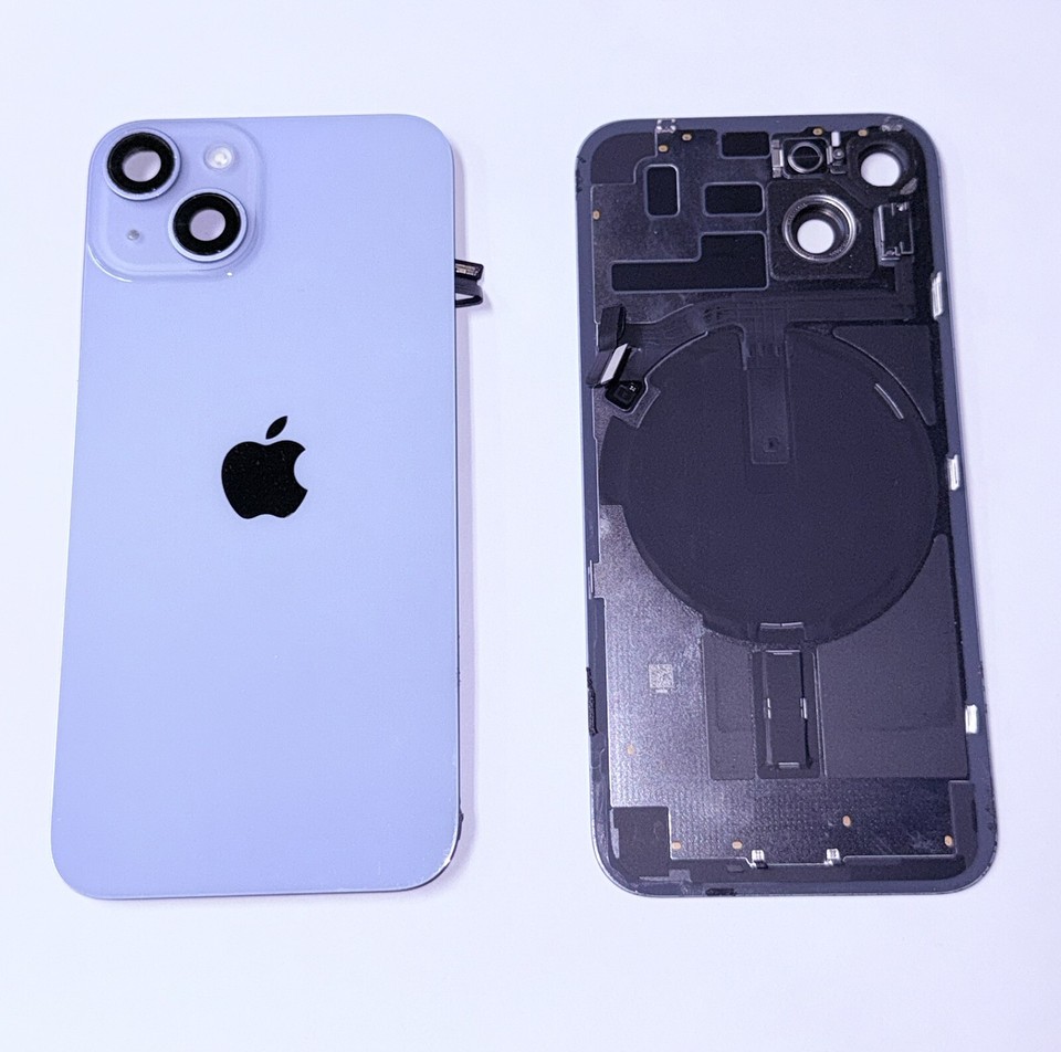 IPhone 14 Original Apple Back Glass With NFC/Charging Flex A/B Grade | eBay