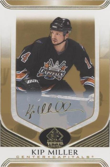 2020-21 Upper Deck SP Signature Edition Legends - Kip Miller #206 Gold ...