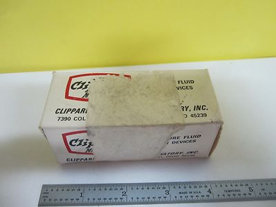 CLIPPARD 4-WAY VALVE R401 FLUID CONTROL AS IS BIN#U5-04 | eBay
