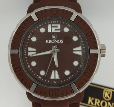 KRONOS watch Brown (big model). | eBay