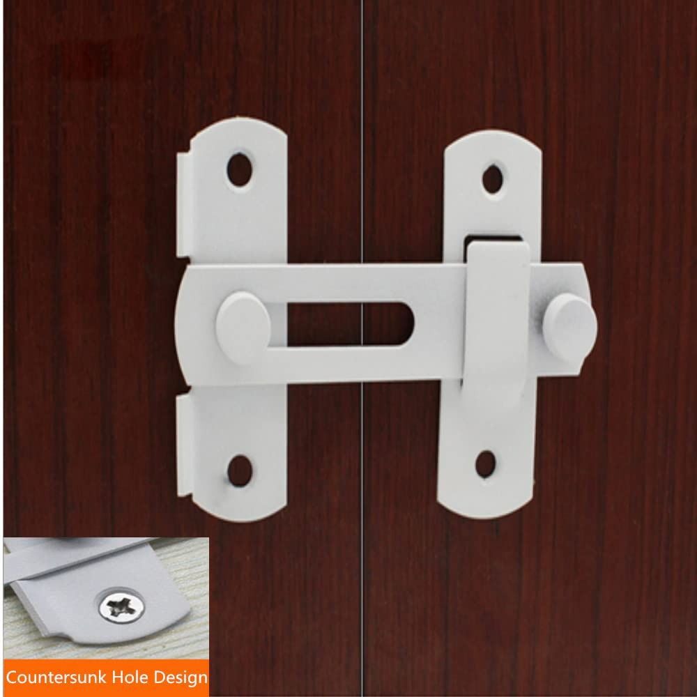 4 Inch Door Latch Stainless Steel Hasp Bending Lock Locking Latch Barn ...