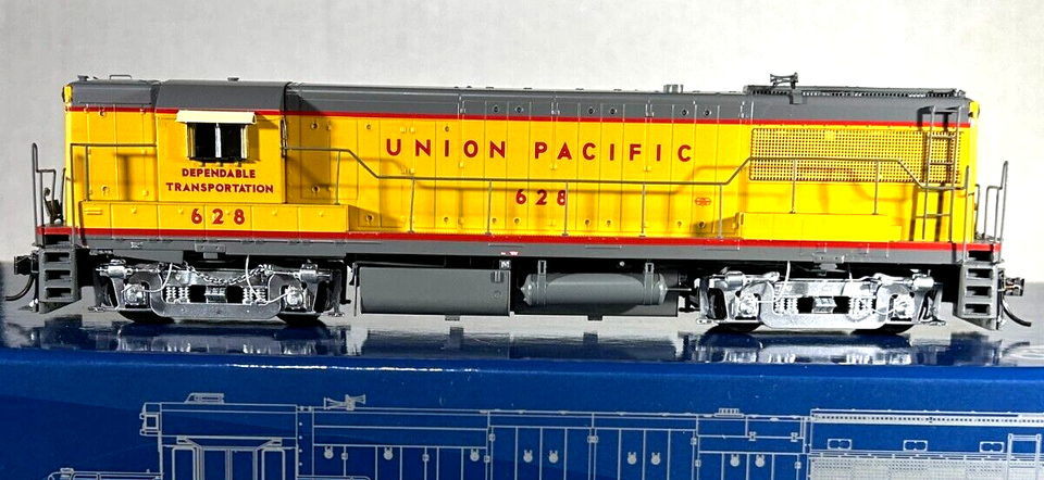 RAPIDO HO SCALE GE U25B LOCOMOTIVE W/LOK SOUND & DCC UNION PACIFIC ...