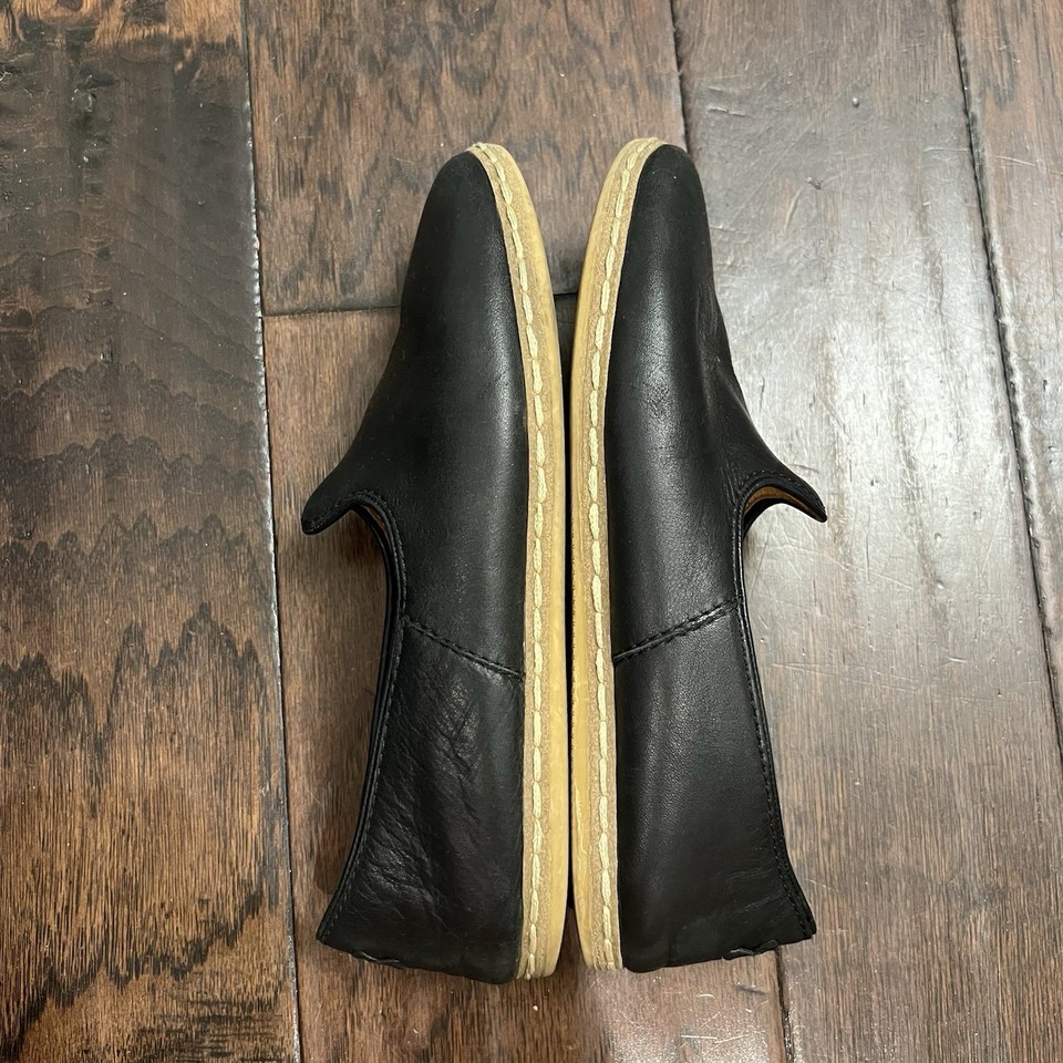 Charix Leather Slip Ons Flat Shoes | eBay