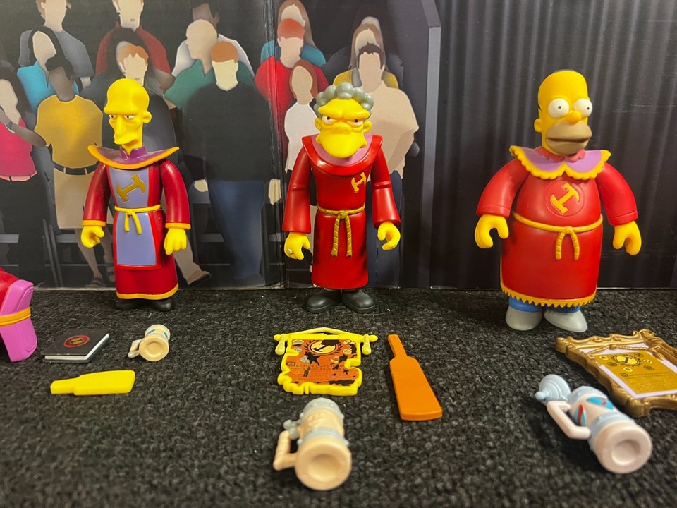 Simpsons World of Springfield Stonecutter Homer Series 10 Number One ...