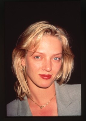 Uma Thurman Breathtaking 1990's Glamour Photo Shoot Original 35mm ...