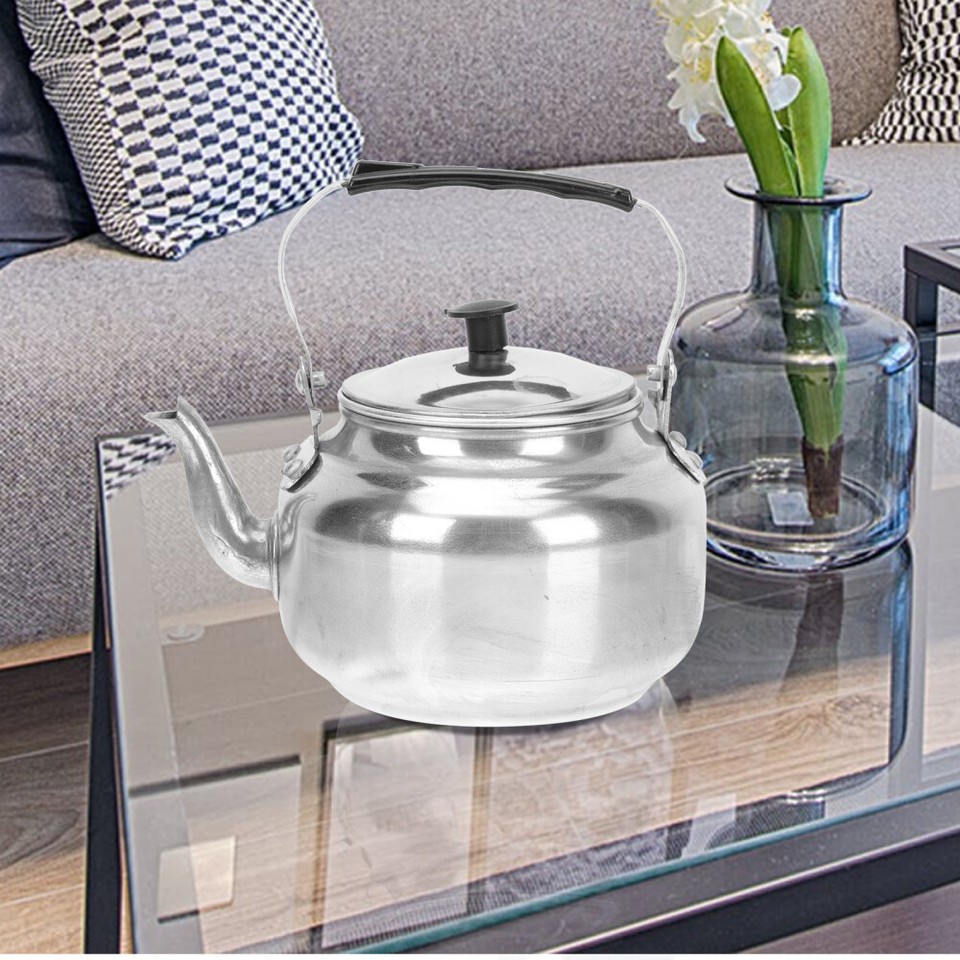 Small Aluminium Alloy Teapot Chic Tea Pot Heat Resistant Water Boiling ...