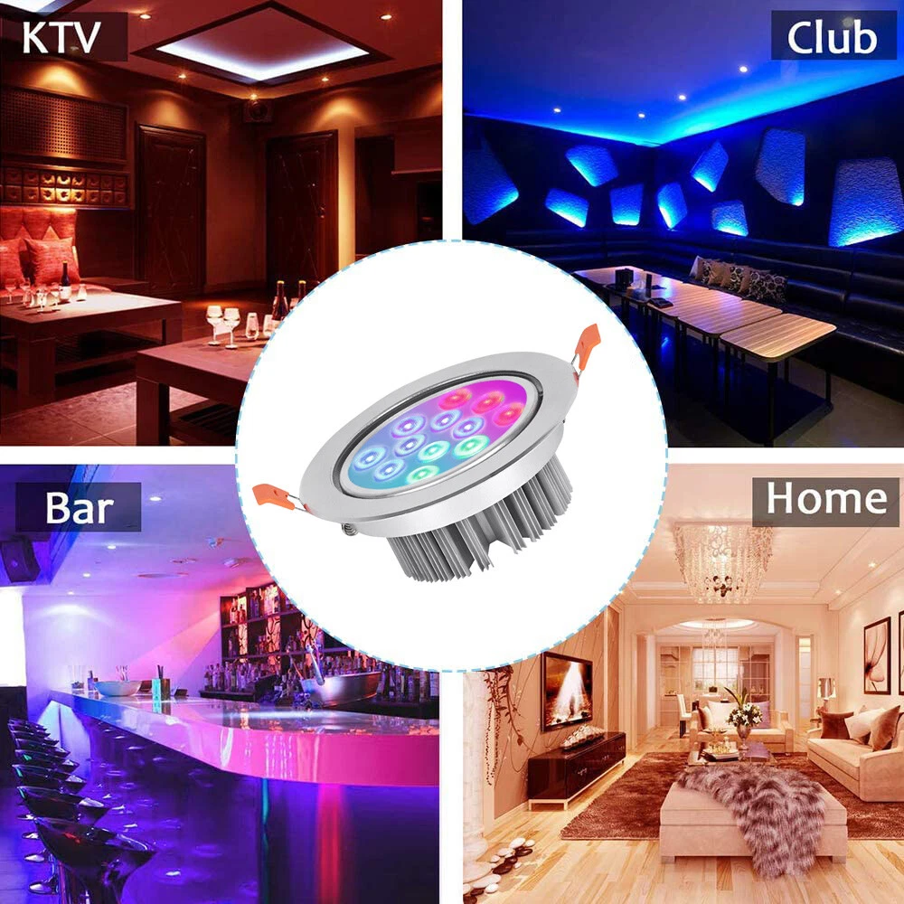Colour Changing Led Ceiling Spotlights | Shelly Lighting