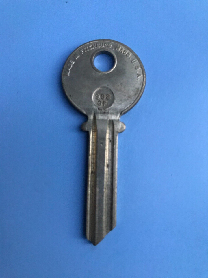 Vintage Independent Lock Company brand key Blanks 998GF [KB1] | eBay
