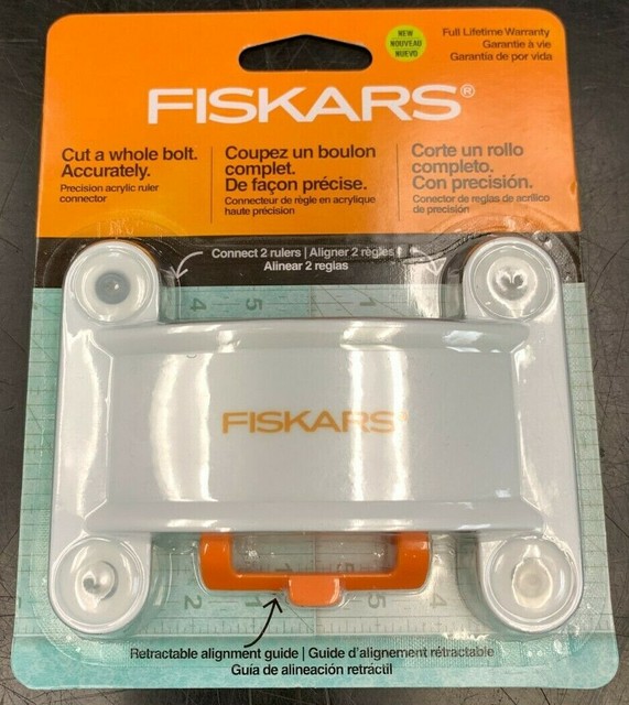 Fiskars Precision Acrylic Ruler Connector 187690 - 1001 for sale online ...