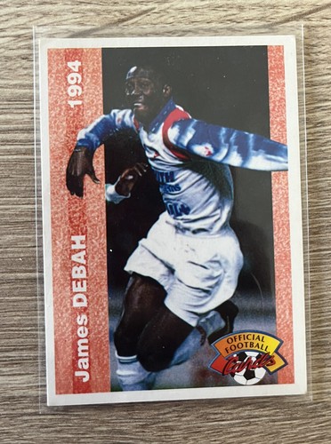 Carte N° 183 James Debah Attaquant Official Football Cards 1994 Panini ...