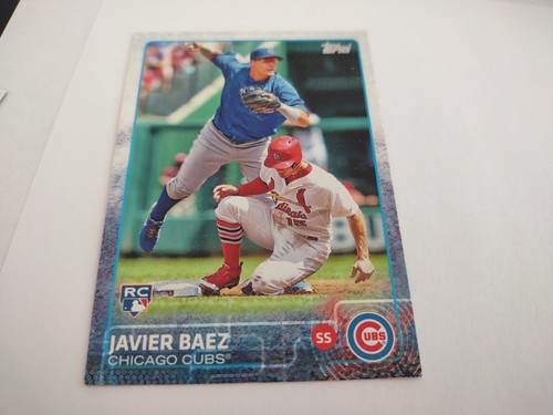 2015 Topps Baseball Javier Baez Rookie Card #315 | eBay