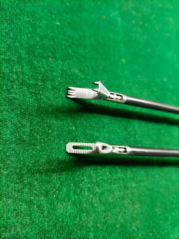 2pc Laparoscopic Fenestrated Grasper & Toothed Grasper 5mm Surgical ...
