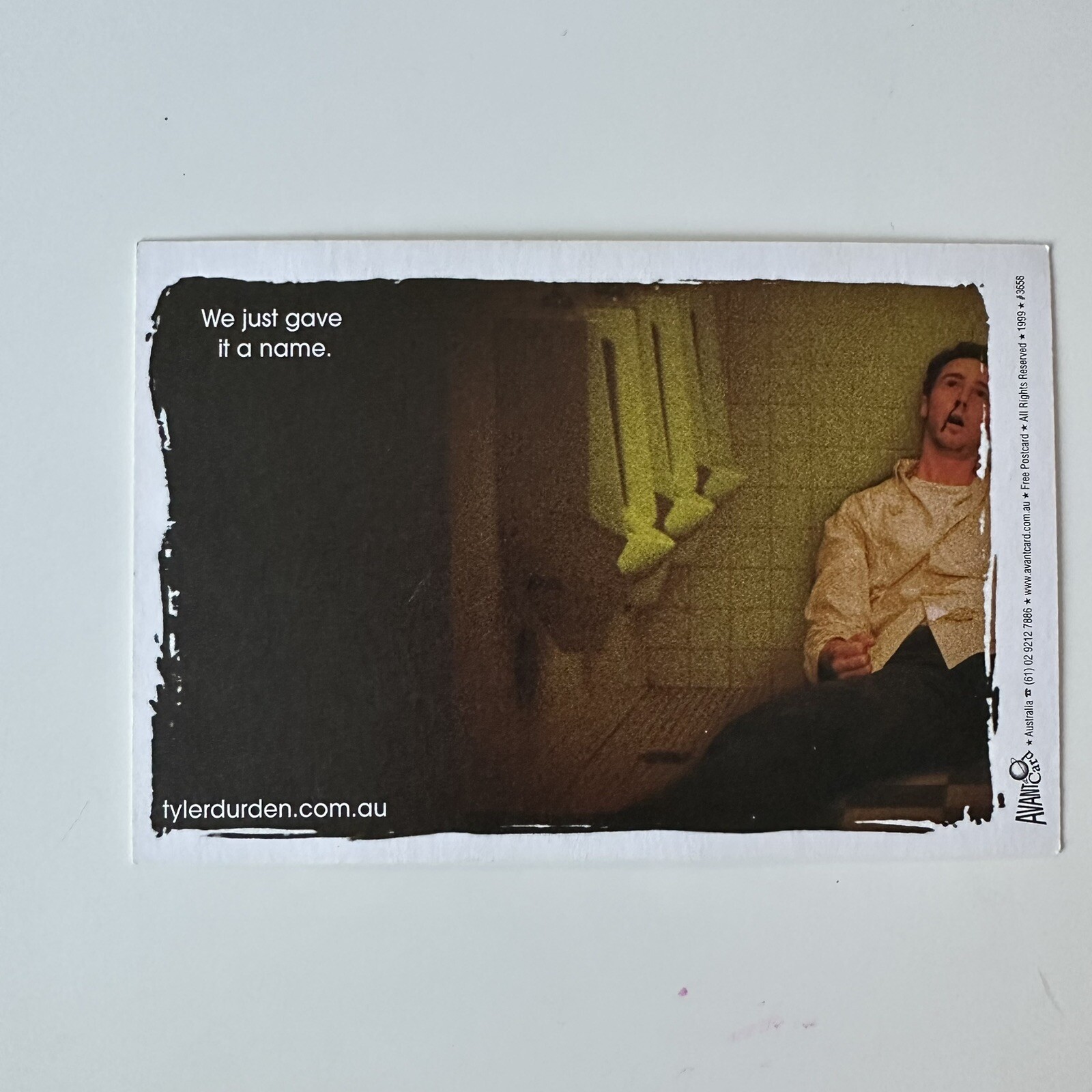 V03658 Australia Avant Card #3658 Fight Club Tyler Durden postcard | eBay