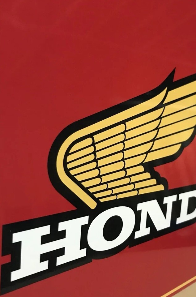 Honda Motorcycle Vintage Logo Reproduction Garage Sign | eBay
