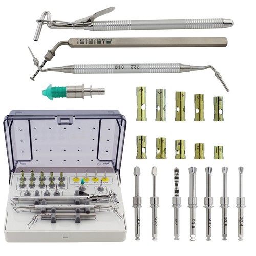 Implant Sinus Lift Crestal Approach Kit SCA S-reamer Drills Stoppers ...