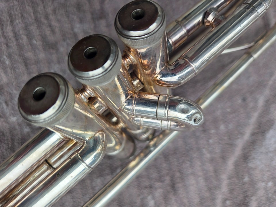 Vintage Silver Bb Trumpet TR-6303 - PLAYABLE - Project Horn Needs ...