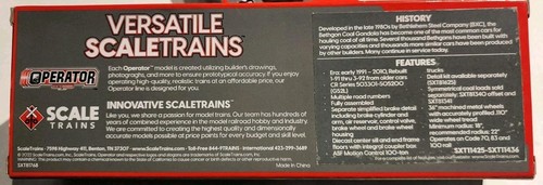 Scaletrains HO Scale Bethgon Coal Gondola Conrail CR #504008 | eBay