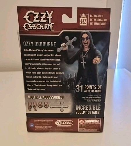 Ozzy Osbourne BST AXN 5" Action Figure Sealed In Box | eBay