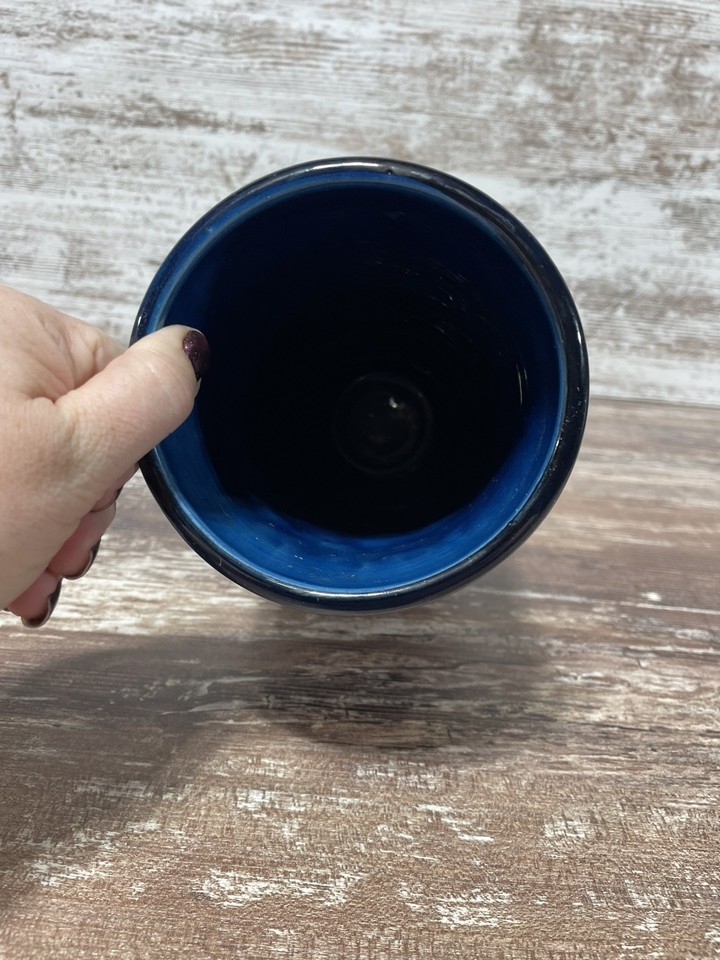 Vintage MCM Aldo Londi for Bitossi? Italy Pottery Tubular Vase Rimini ...