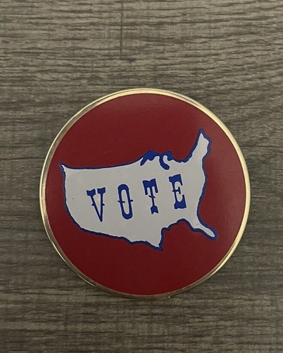 VOTE Lapel Pin Political Election Campaign Freedom Liberty | eBay
