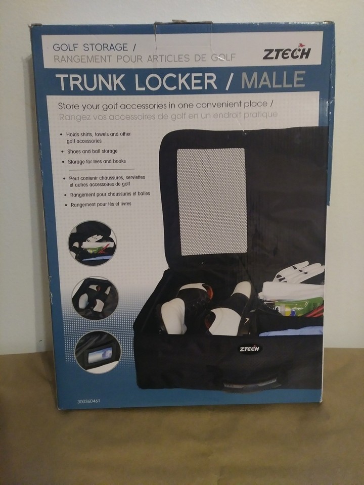 Golf Storage ZTECH Trunk Locker | eBay