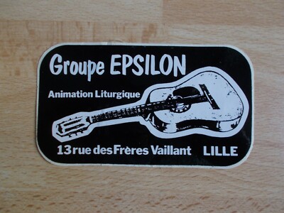 Sticker Animation Liturgical Group Epsilon Lille | eBay