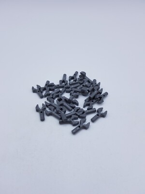 LEGO LOT 30 X STICK 3.2 W HOLDER DARK STONE GREY REF 41005 / 6278155 ...