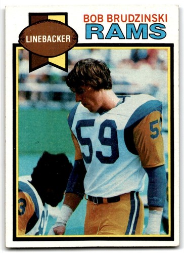 1979 Topps Football Card Bob Brudzinski Rookie Los Angeles Rams #527 | eBay