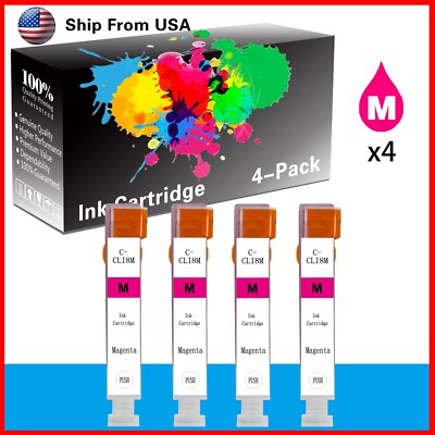 4PK CLI 8 Magenta Ink Cartridge CLI-8 for PIXMA iP6700D Printer | eBay