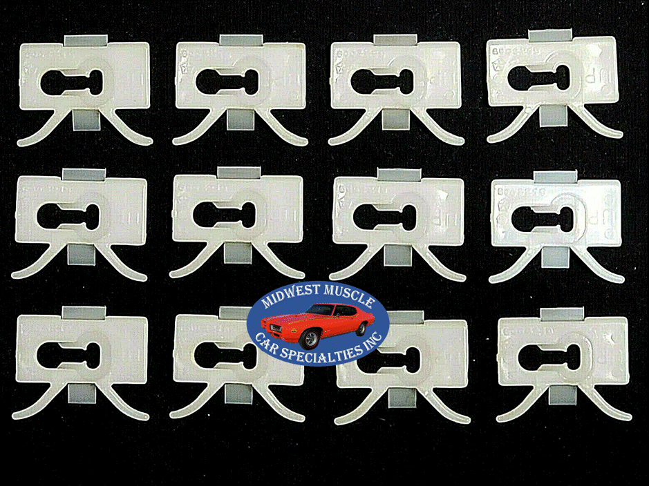 Body Side Belt Fender Door Trim Molding Clip For Dodge D100 D150 D200 ...