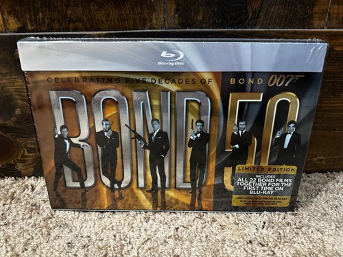 BOND 50 5 Decades of James Bond 007 DVD 22-Disc!! SEALED! Brand New ...