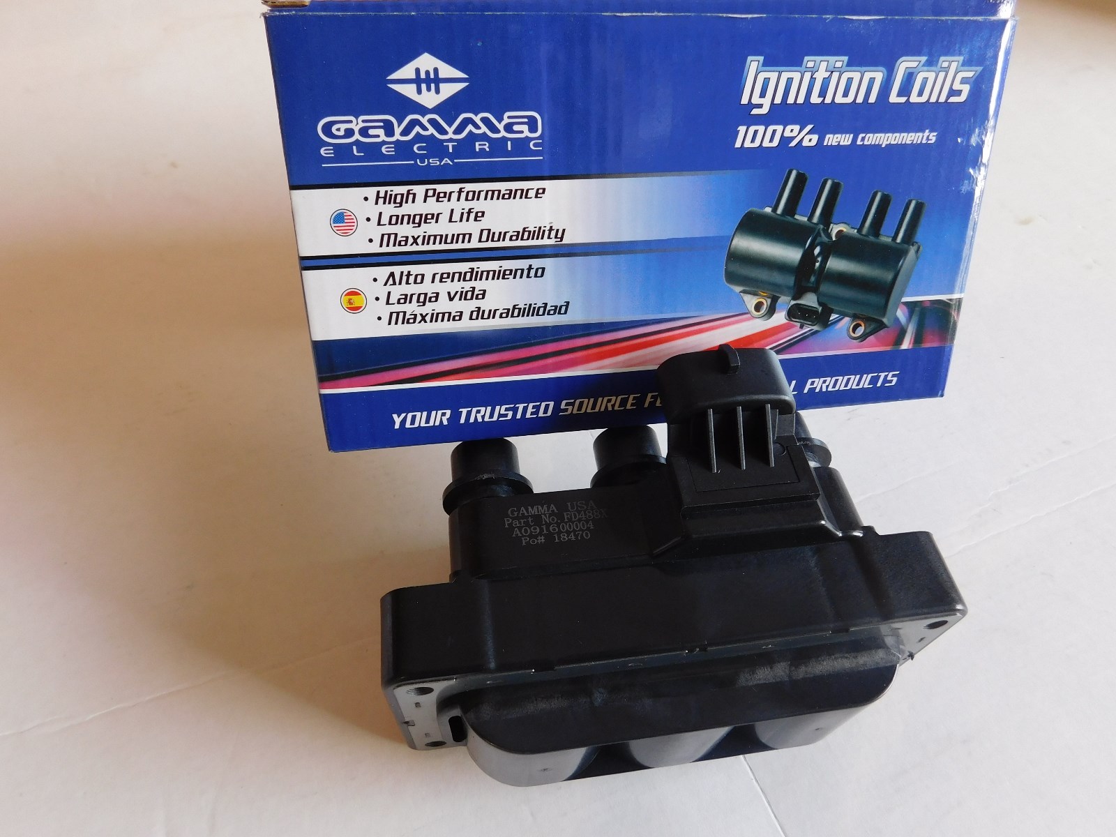 1+ USA GAMMA Ignition Coil Pack FD488X DG535 F5SZ12029B | eBay