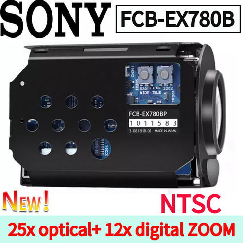 SONY FCB-EX780B CCD Color Block 25X Optical+12X Digital Zoom Camera ...