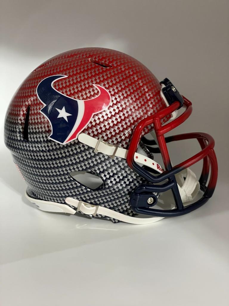 Red Texans Helmet