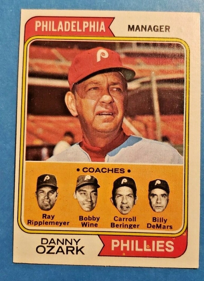 1974 Topps Baseball Phillies U Pick (Mostly EX-MT to NM) | eBay